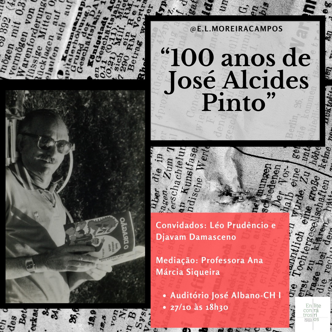 ELMC promovem, na quarta-feira (27), mesa-redonda em homenagem ao centenário do escritor José ...